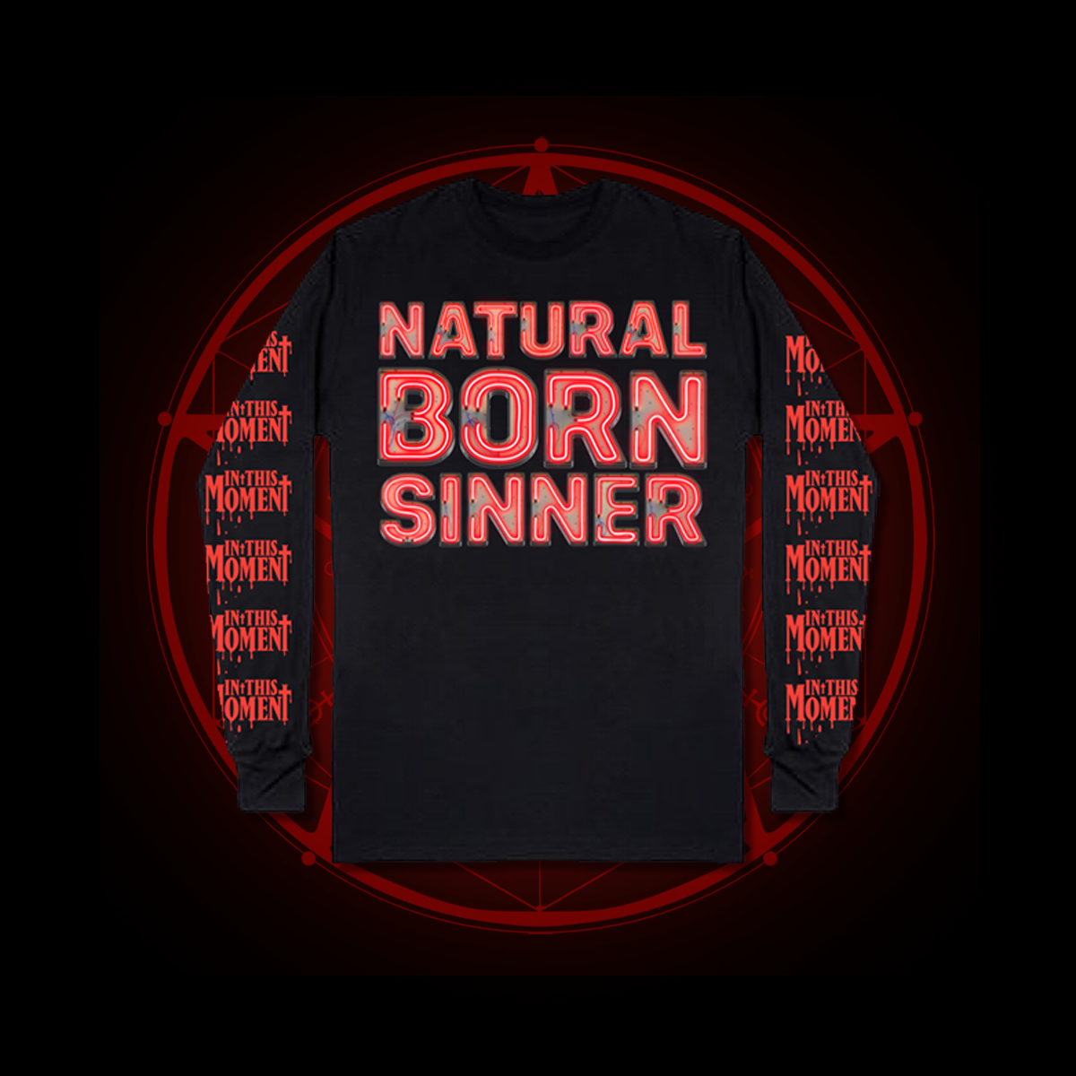 Natural Born Sinner Spider Long Sleeve – In This Moment Official
