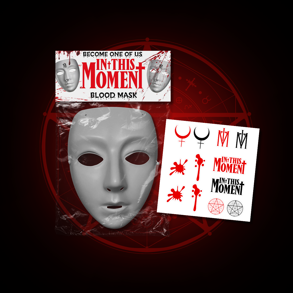 Design Your Own Blood Mask – In This Moment Official Design Your Own Blood Mask – In This Moment Official