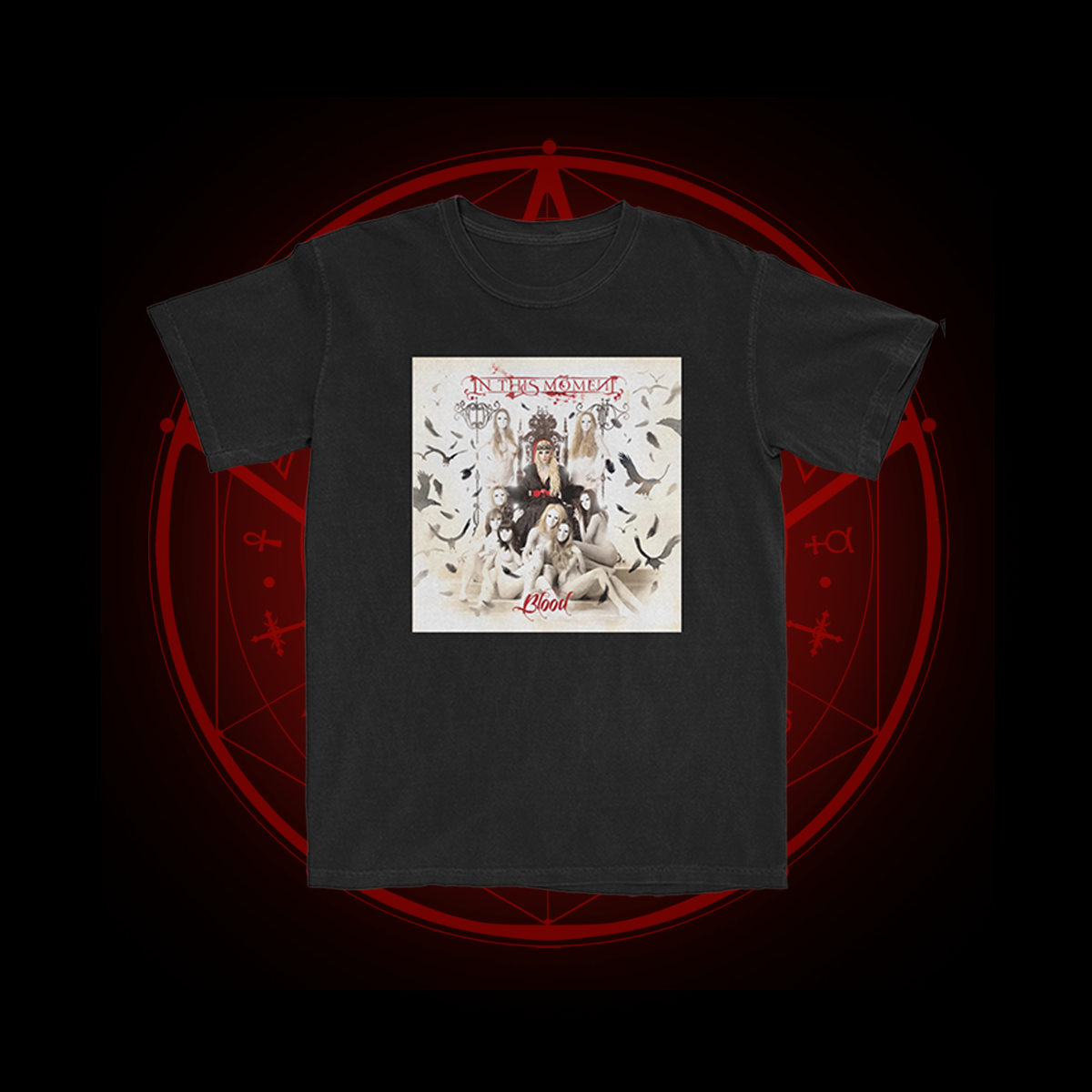 Blood Album Tee – In This Moment Official