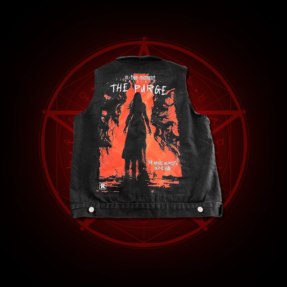 The Purge Denim Vest – In This Moment Official