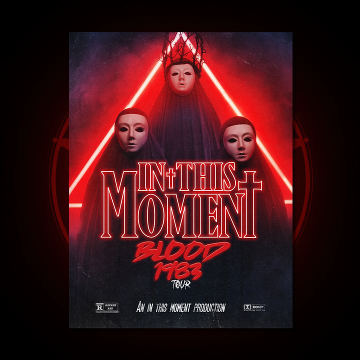 Blood 1983 Tour Poster – In This Moment Official